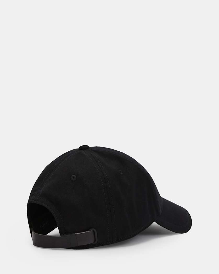Axl Embroidered Baseball Cap Black/White | ALLSAINTS US